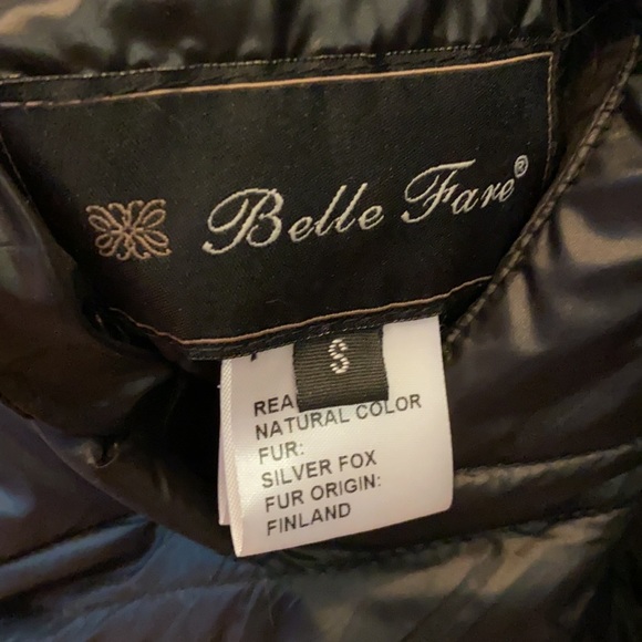 Belle Fare | Jackets & Coats | Belle Fare Reversible Fox Fur Jacket ...